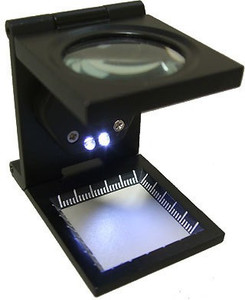 Star Magic Fold With Scale & Led Loupe 8X Magnifying Glass Price in ...