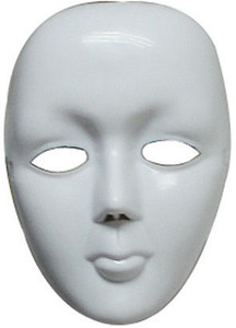 SNB white mime mask Party Mask Price in India - Buy SNB white mime mask ...
