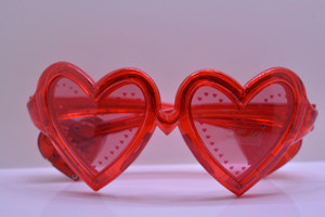 SND Heart Shaped RED LED Sunglasses Party Mask Price in India - Buy SND ...