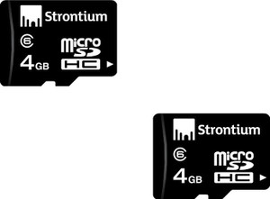 Strontium 4 GB MicroSD Card Class 6 Memory Card - Strontium : Flipkart.com