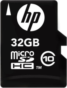 HP hc micro 32 GB MicroSD Card Class 10 90 MB/s Memory Card Compatible ...