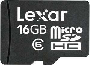 Lexar MicroSDHC 16GB Class 6 16 GB MicroSDHC Class 6 Memory Card ...