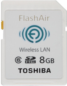 TOSHIBA SD-R08GR7W6 8 GB SDHC Class 6 Memory Card Compatible with ...