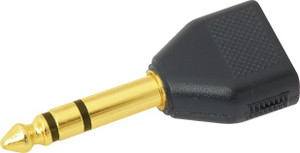 MX TRS stero JAck 6.3MM to 2X 3.5MM Stereo AUX Adaptor Adaptor Price in ...