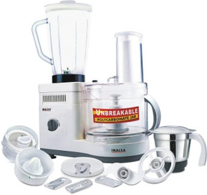 Inalsa 600 W Juicer Mixer Grinder Price in India - Buy Inalsa 600 W ...