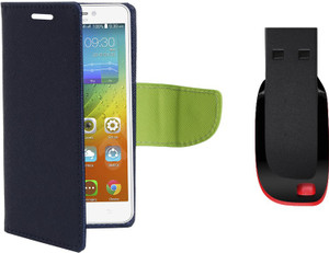 Koloredge Flip Cover With 8GB Pen Drive For Lenovo A5000 Accessory ...