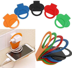 Portable Mobile Foldable Folding Cell Phone Charge Holder Wall Charger ...