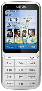 Nokia Touch and Type C3-01 (30 MB Storage, 64 MB RAM) Online at Best ...
