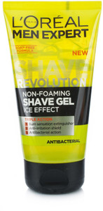 L'Oréal Paris Men Expert Icy Effect Non-Foaming Shave Gel Antibacterial ...