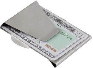 Slim Clip Pocket Wallet Stainless Steel Money Clip Price in India - Buy ...