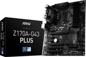 MSI Z170A-G43 PLUS LGA1151Socket ATX Intel Z170 Chipset DDR4 ...
