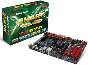 Biostar TA970 AM3+Socket Micro-ATX AMD 970 / SB950 Chipset DDR3 ...