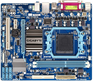 GIGABYTE GA-78LMT-S2PT AM3+Socket Micro-ATX AMD 760G Chipset DDR3 ...