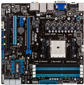 ASUS F2A85-M FM2Socket Micro-ATX AMD A85X Chipset DDR3 Motherboard ...
