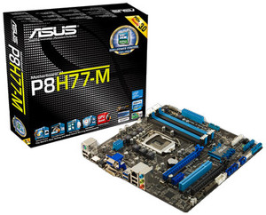 ASUS ASUS P8H77-M LGA 1155Socket Micro-ATX Intel H77 Chipset DDR3 ...