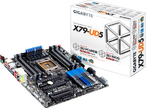 GIGABYTE GA-X79-UD5 LGA 2011Socket EATX Intel X79 Chipset DDR3 ...