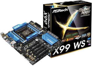 ASRock X99-WS LGA 2011-v3Socket ATX Intel X99 Chipset DDR4 Motherboard ...
