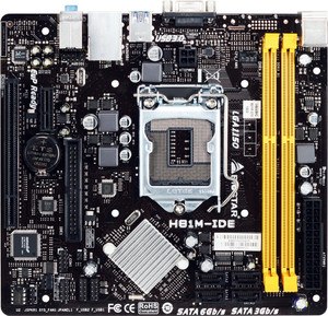 Intel H81M-IDE LGA 1150Socket Micro-ATX Intel H81 Express Chipset DDR3 ...