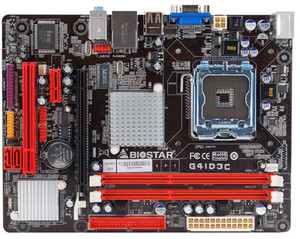 Biostar G41D3C LGA 775Socket Micro-ATX Intel G41 Chipset DDR3 ...