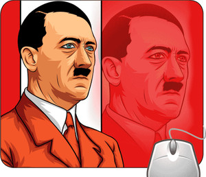 Headturnerz Hitler Reflection Mousepad - Headturnerz : Flipkart.com