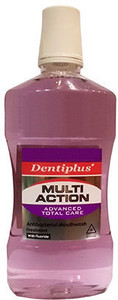 Dentiplus Multi Action Anti-bacterial Mouthwash - Buy Oral Care ...
