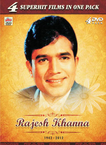 Rajesh Khanna - 4 Superhit Films in One Pack Price in India - Buy ...