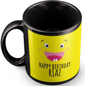 Posterchacha Riaz Name Happy Birthday Gift Ceramic Coffee Mug Price in ...