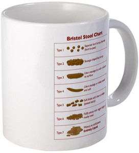 Muggies Magic Mug Bristol Stool Scale S White Ceramic Coffee Mug Price ...