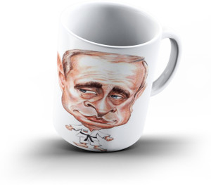 Ucard Putin Caricature847 Bone China, Ceramic, Porcelain Coffee Mug ...