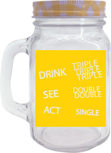 The Crazy Me TCM_MJAR19 Glass Mason Jar Price in India - Buy The Crazy ...