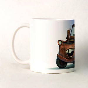 Bluegape Tow Mater Cartoon Ceramic Coffee Mug Price in India - Buy ...