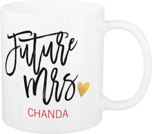 Exoctic Silver Future Mrs.Chanda Ceramic Coffee Mug Price in India ...