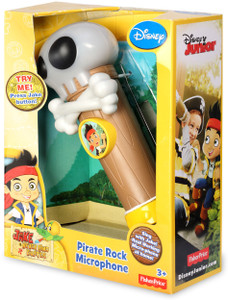 FISHER-PRICE Jake and the Never Land Pirates - Pirate Rock Microphone ...