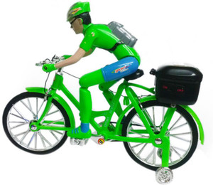 Cp Bigbasket Street Bicycle Battery Operated Musical Cycle Toy - Street ...