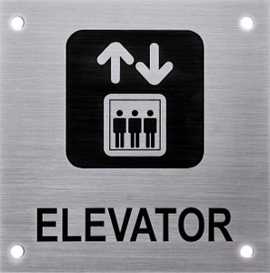 SIGNAGES Steel Elevator(Lift) Logo Name Plate Price in India - Buy ...