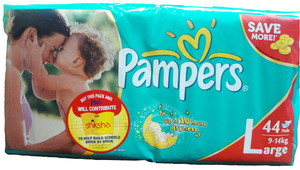 Pampers Magic Gel Diaper 44 Pieces - Buy Baby Care Products in India ...