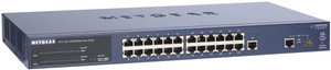 NETGEAR Prosafe 24 Port 10/100 Smart Switch with 2 Gigabit Ports FS726T ...