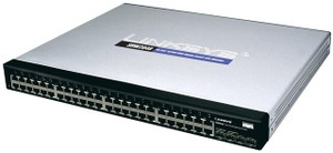 CISCO 48 PORT MANAGED GIGABIT SWITCH 48 Ports 10/100/1000 Network ...