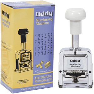 Flipkart.com | Oddy Numbering Machine 6 Digits With Spare Parts Office ...