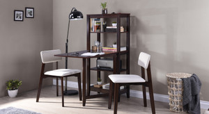 Urban Ladder Baxter Folding Solid Wood Study Table Price in India - Buy ...