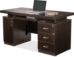 Durian DWS/34757 Engineered Wood Office Table Price in India - Buy ...
