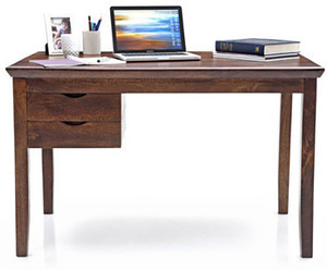 Urban Ladder Poe Solid Wood Study Table Price in India - Buy Urban ...