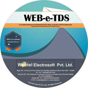 WEBTEL Web-e-TDS Single User Price in India - Buy WEBTEL Web-e-TDS ...