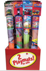 Neat-Oh 2-sided Large Playmat Assortment with Floor Standing Display ...