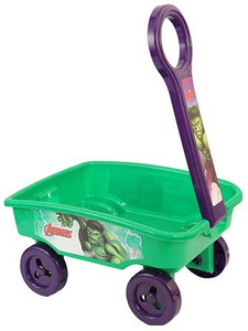 MARVEL Avengers Toy Wagon for Kids Cart Non Battery Operated Ride On ...