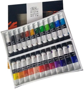 Flipkart.com | Winsor & Newton 24 Fine Poster Colour Set