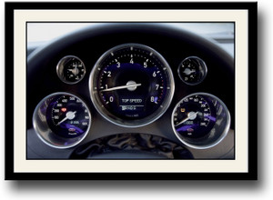 Artifa Speedometer Canvas 10 inch x 14 inch Painting Price in India ...