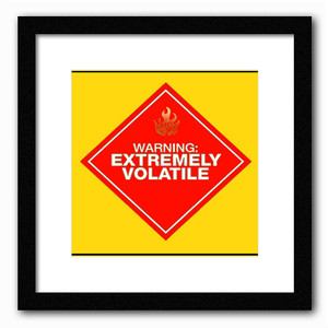 Warning - Extremely Volatile Paper Print - Movies posters in India ...