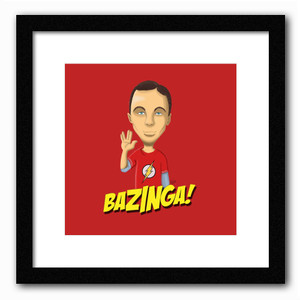 Bazinga Paper Print - Movies posters in India - Buy art, film, design ...