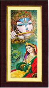 Janki Rajasthani Culture Wall picture Canvas 17.72 inch x 8.07 inch ...